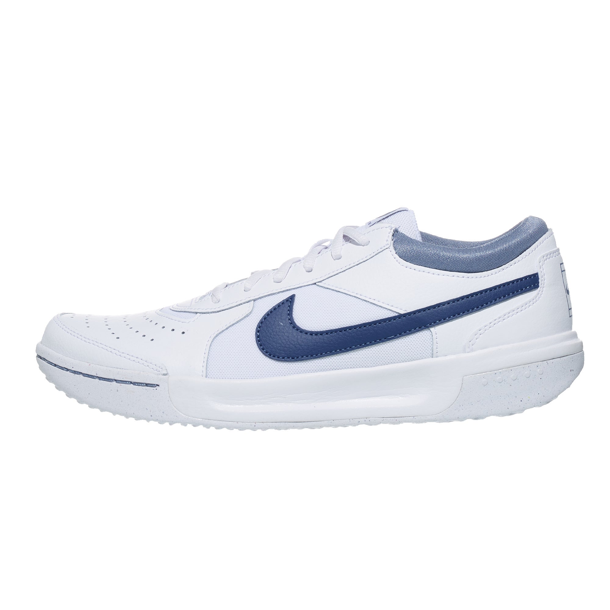 Nike Zoom Court Lite 3 White/Slate Men's Shoe 360° View - Tennis Warehouse