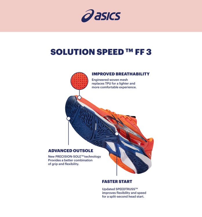 ASICS Solution Speed FF 3 | Tennis Warehouse