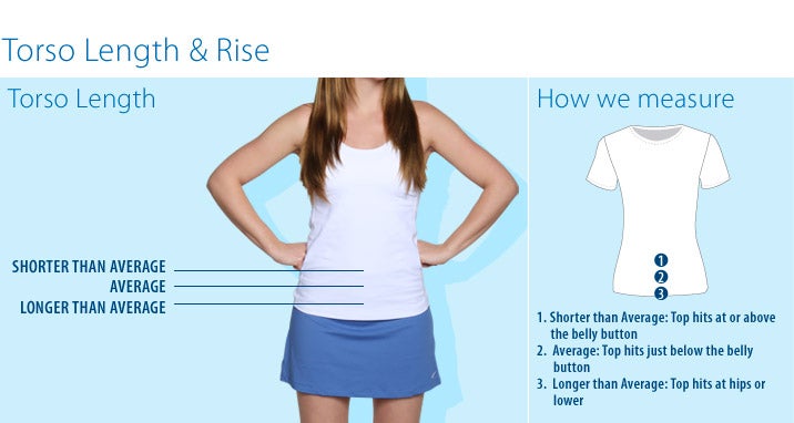 Women's Apparel Fit Guide