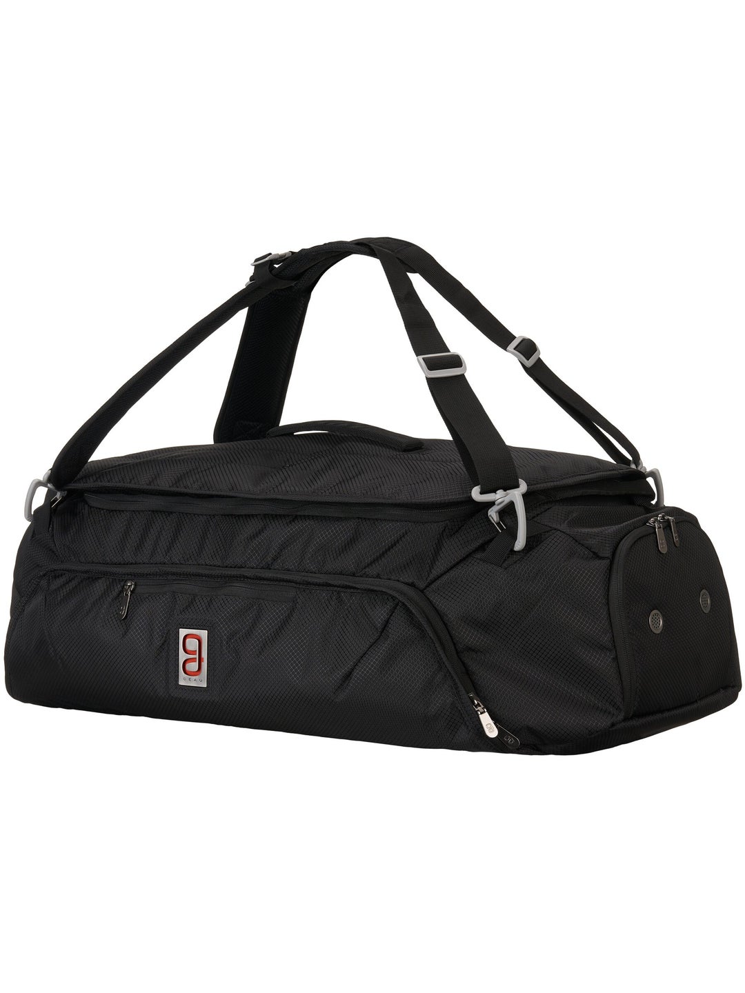 Geau Sport Axiom Duffel Bag - 9 Pack, Black | Tennis Warehouse