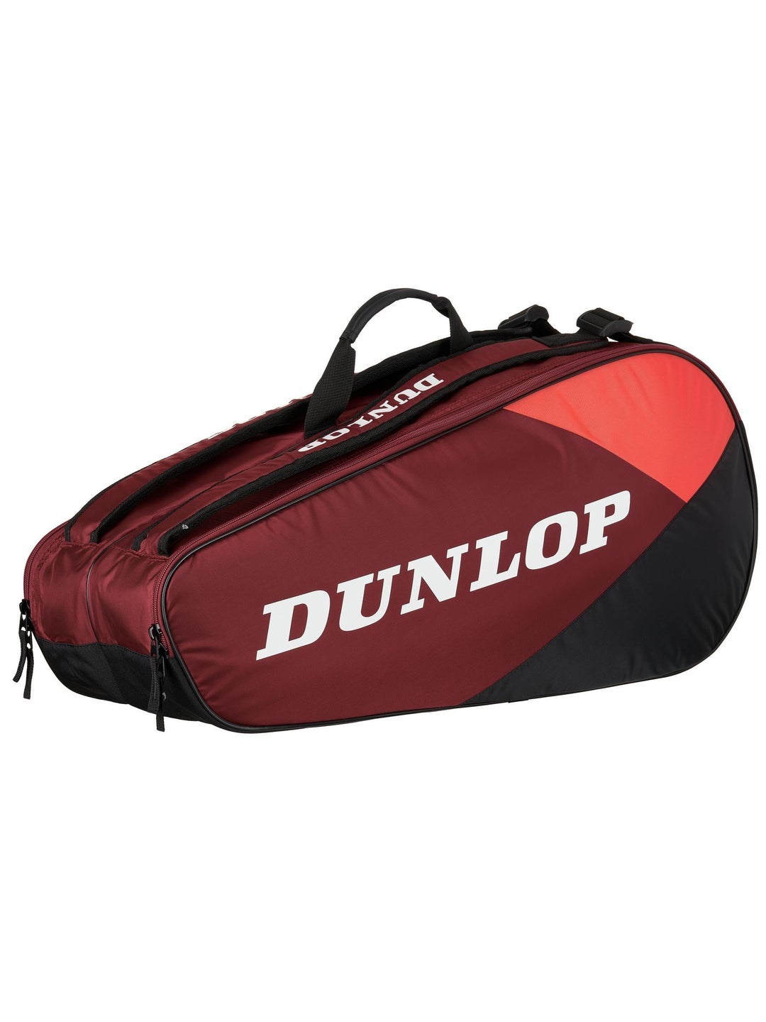 Dunlop CX Club 6 Pack Bag Black/Red | Tennis Warehouse