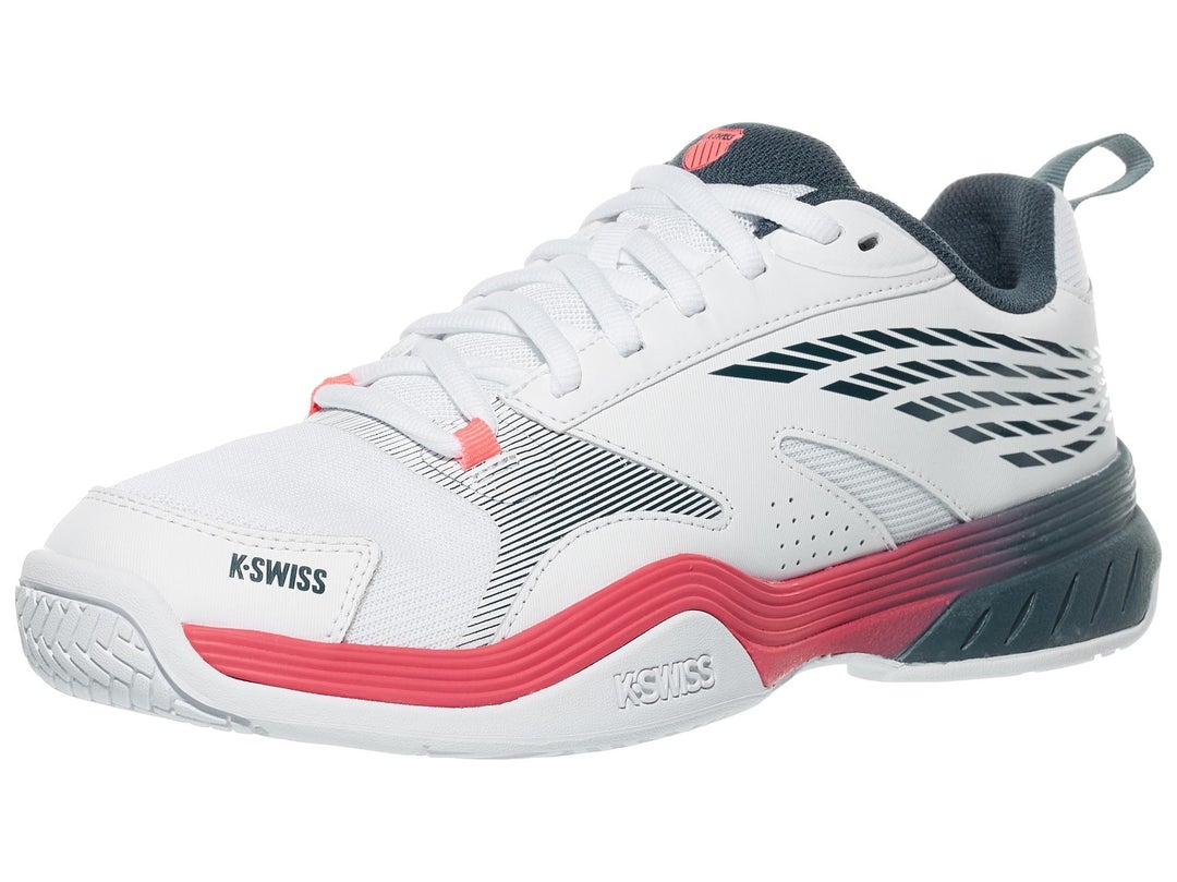 KSwiss Speedex White/Stargazer/Blaze Men's Shoes | Tennis Warehouse