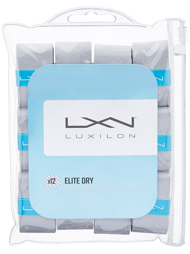 Luxilon Elite Dry Overgrip 12 Pack | Tennis Warehouse