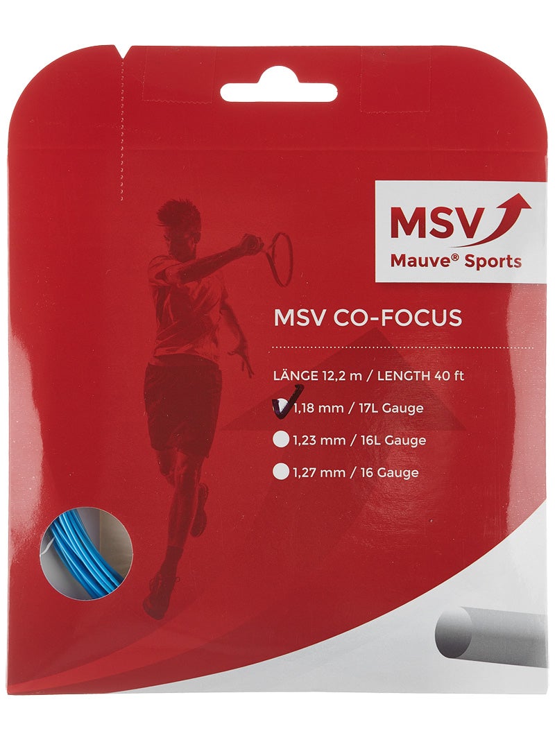 MSV Co.-Focus 17L/1.18 String | Tennis Warehouse