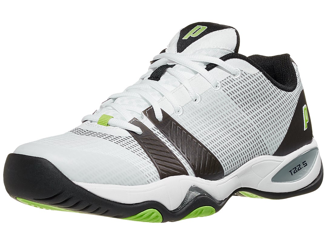 Prince T22.5 White/Green/Black Men's Shoes | Tennis Warehouse