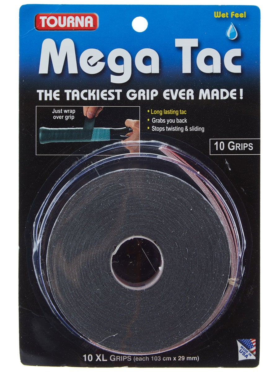 Tourna Mega Tac Overgrip 10 Pack | Tennis Warehouse