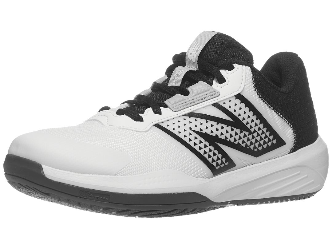 New Balance WC 696v6 B White/Black Women's Shoe | Tennis Warehouse