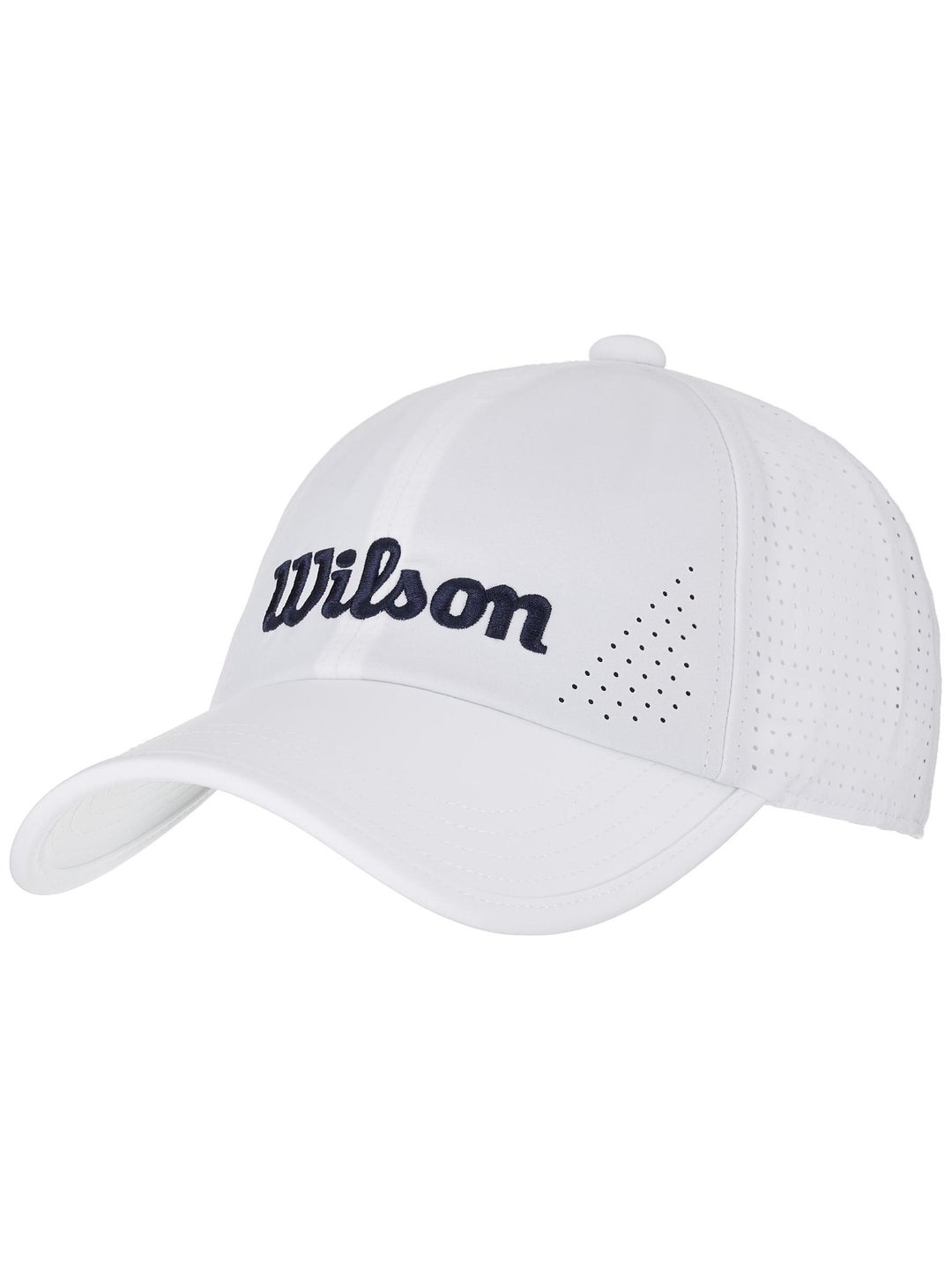 Wilson Core Script Performance Hat - White | Tennis Warehouse