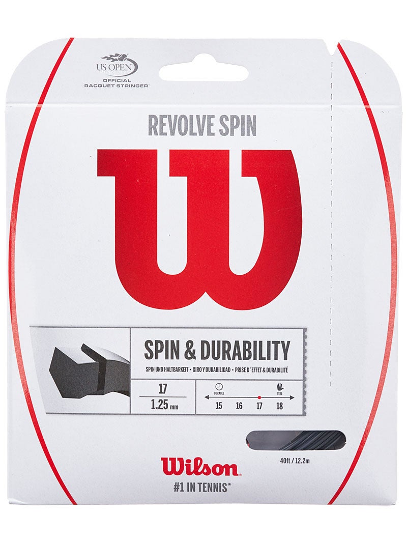 Wilson Revolve Spin 17/1.25 String | Tennis Warehouse