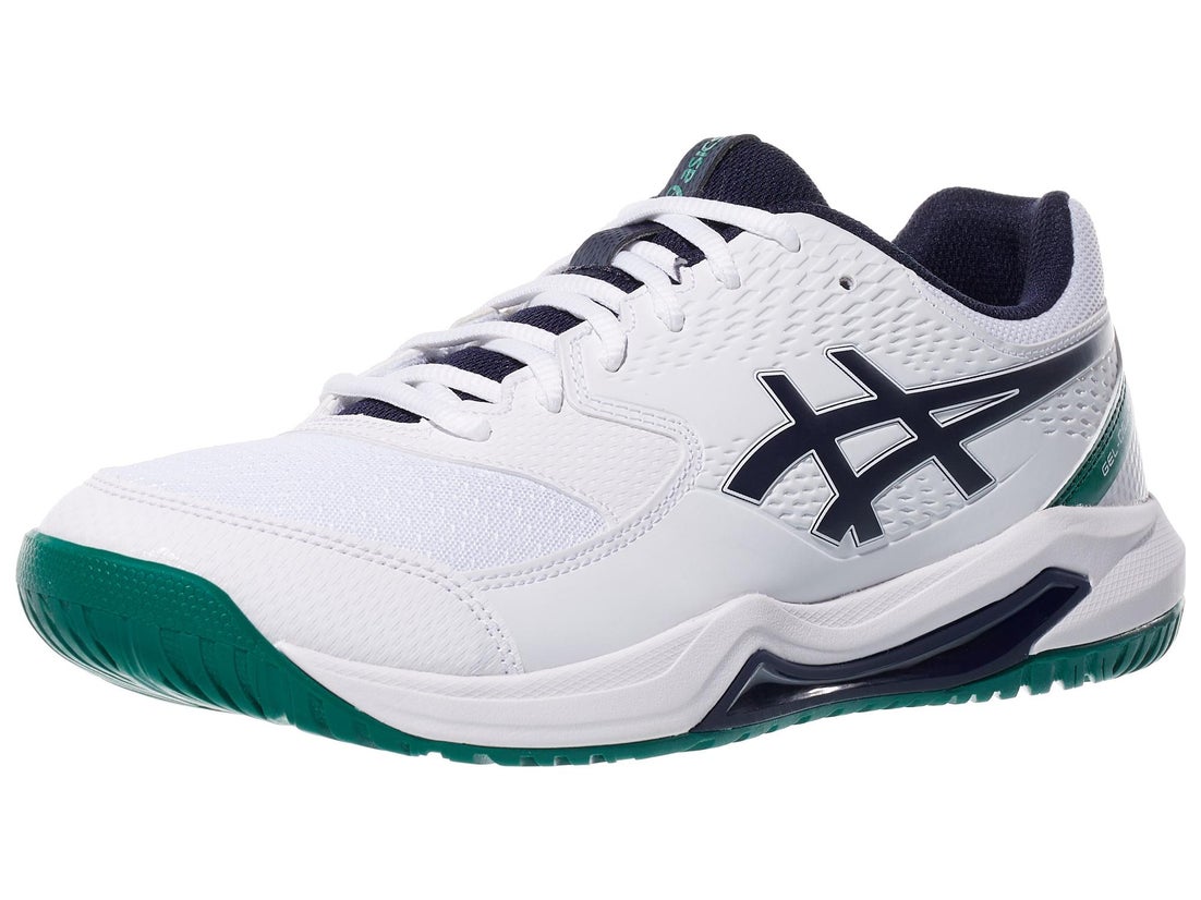 Asics Gel Dedicate 8 2E Wh/Midnight Men's Shoes | Tennis Warehouse
