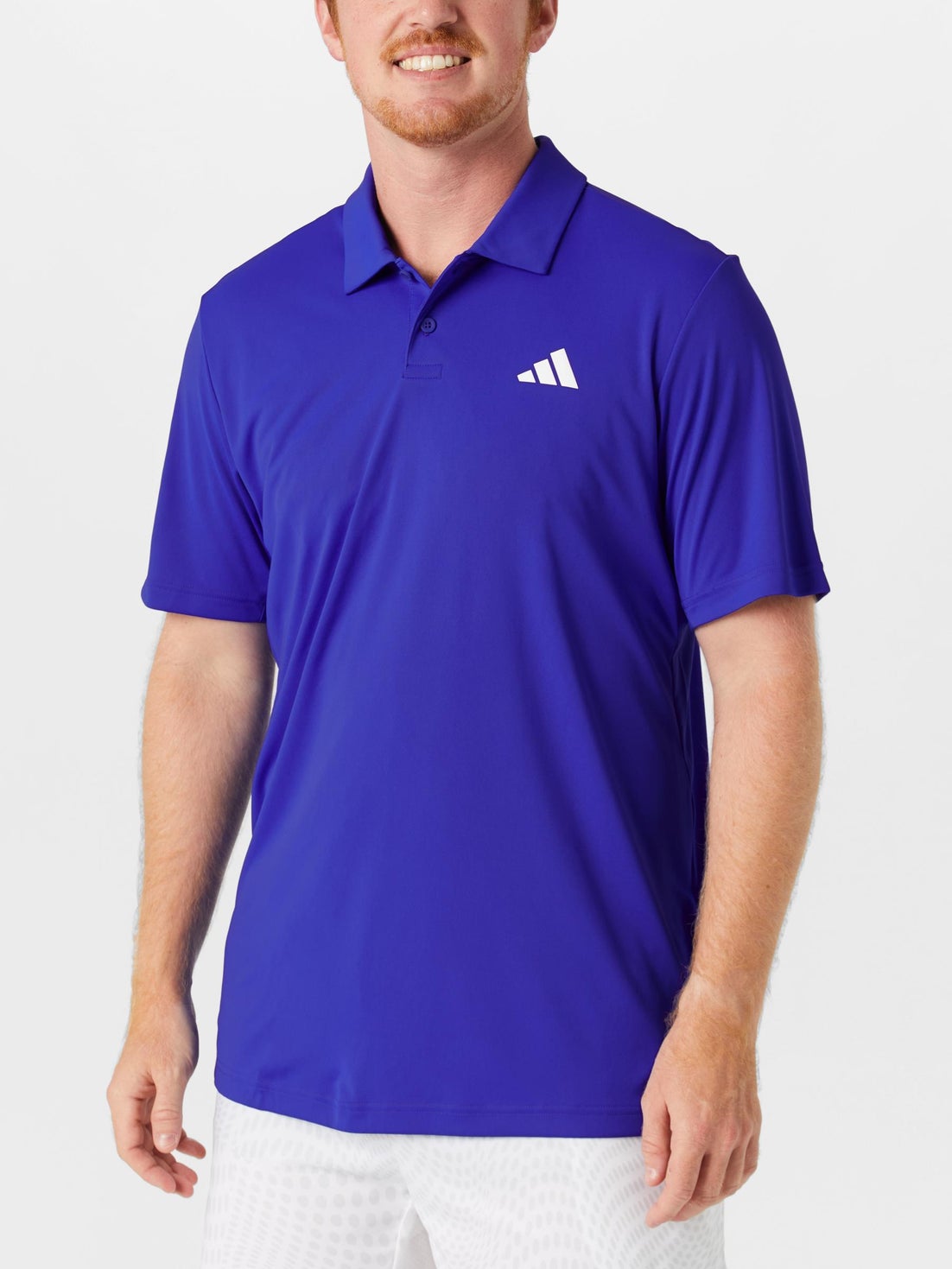 adidas Men's Fall Club 3 Stripe Polo | Tennis Warehouse