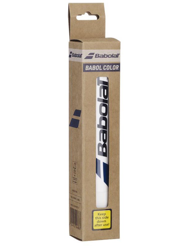 Babolat Babol Color Stencil Ink White | Tennis Warehouse