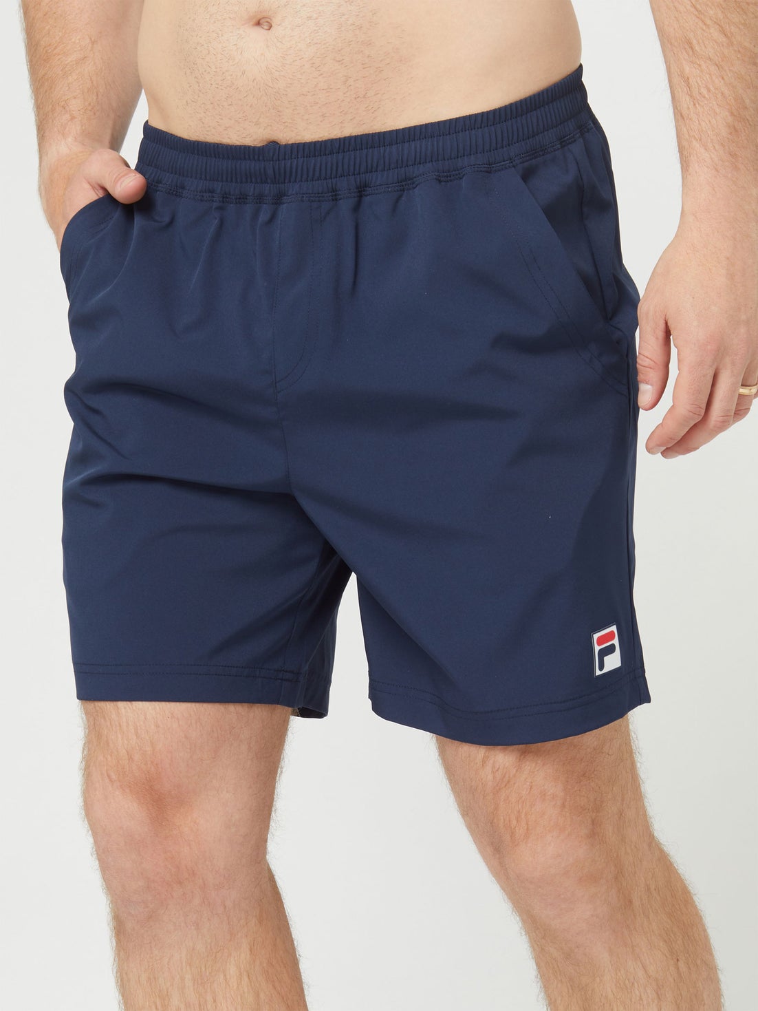 Fila Men's Essentials 7" Woven Short - Navy | Tennis Warehouse