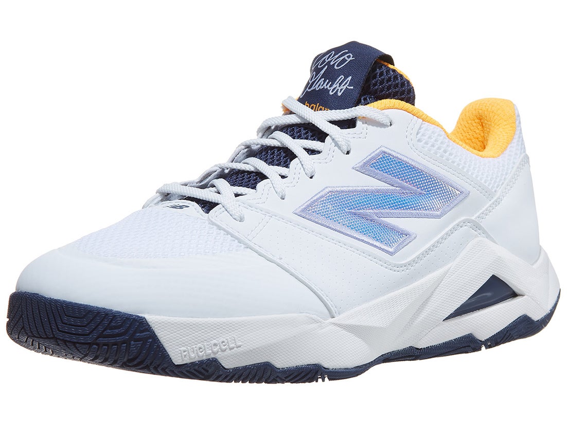 New Balance Coco Delray 2E White/Gold Men's Shoes | Tennis Warehouse
