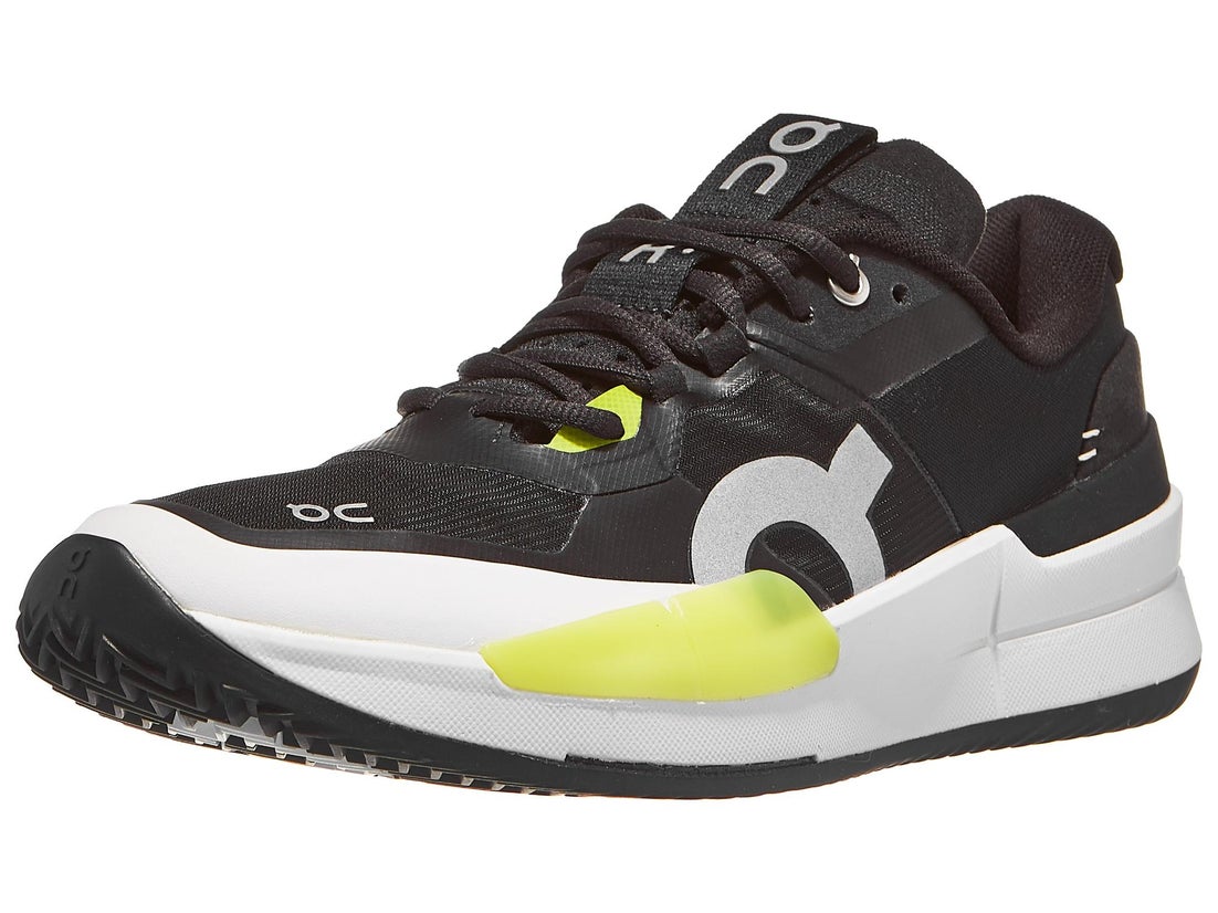 ON The Roger Pro 2 Clay Black/Lime Men's Shoes | Tennis Warehouse