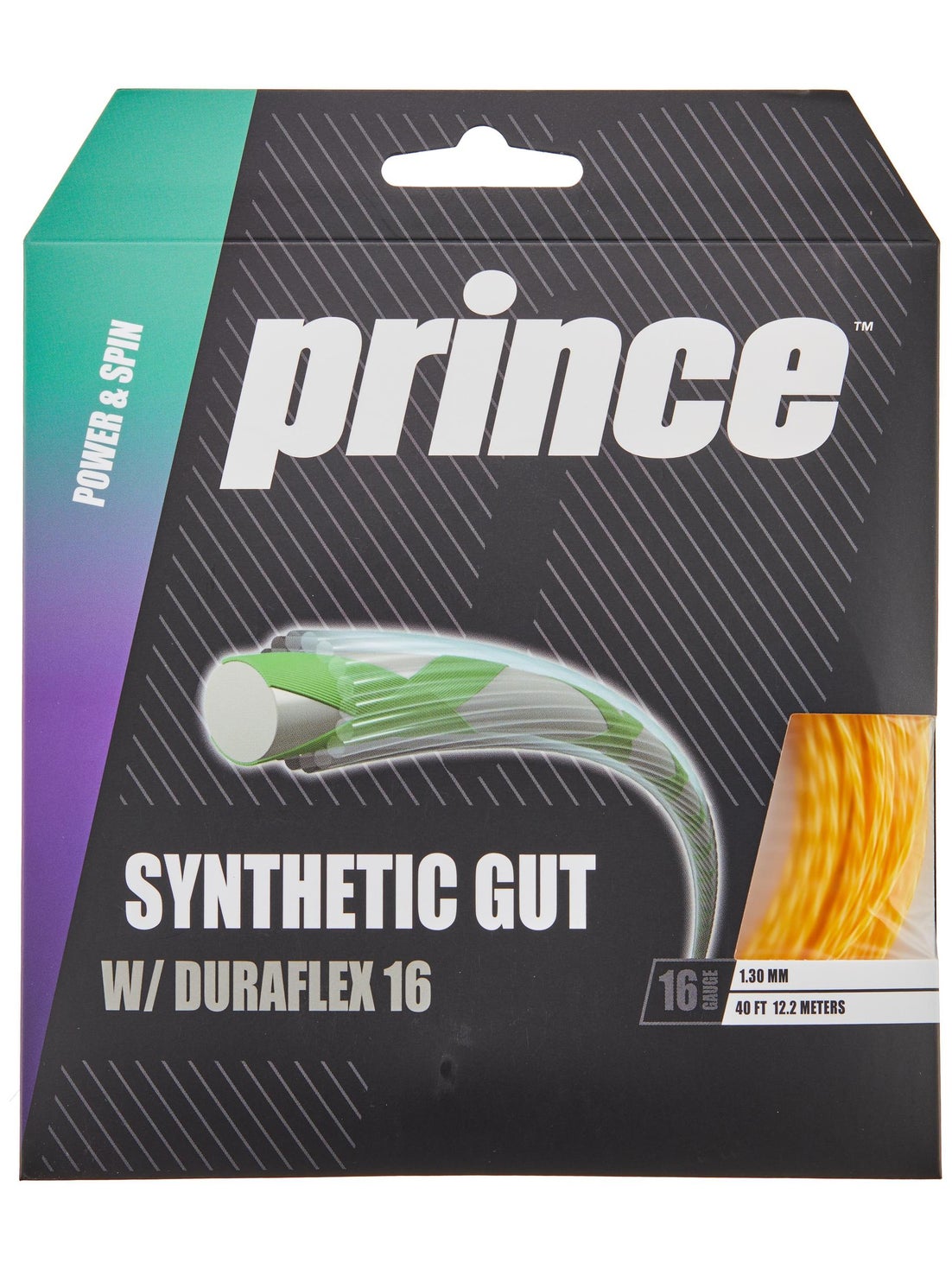 Prince Synthetic Gut 16/1.30 Duraflex String | Tennis Warehouse