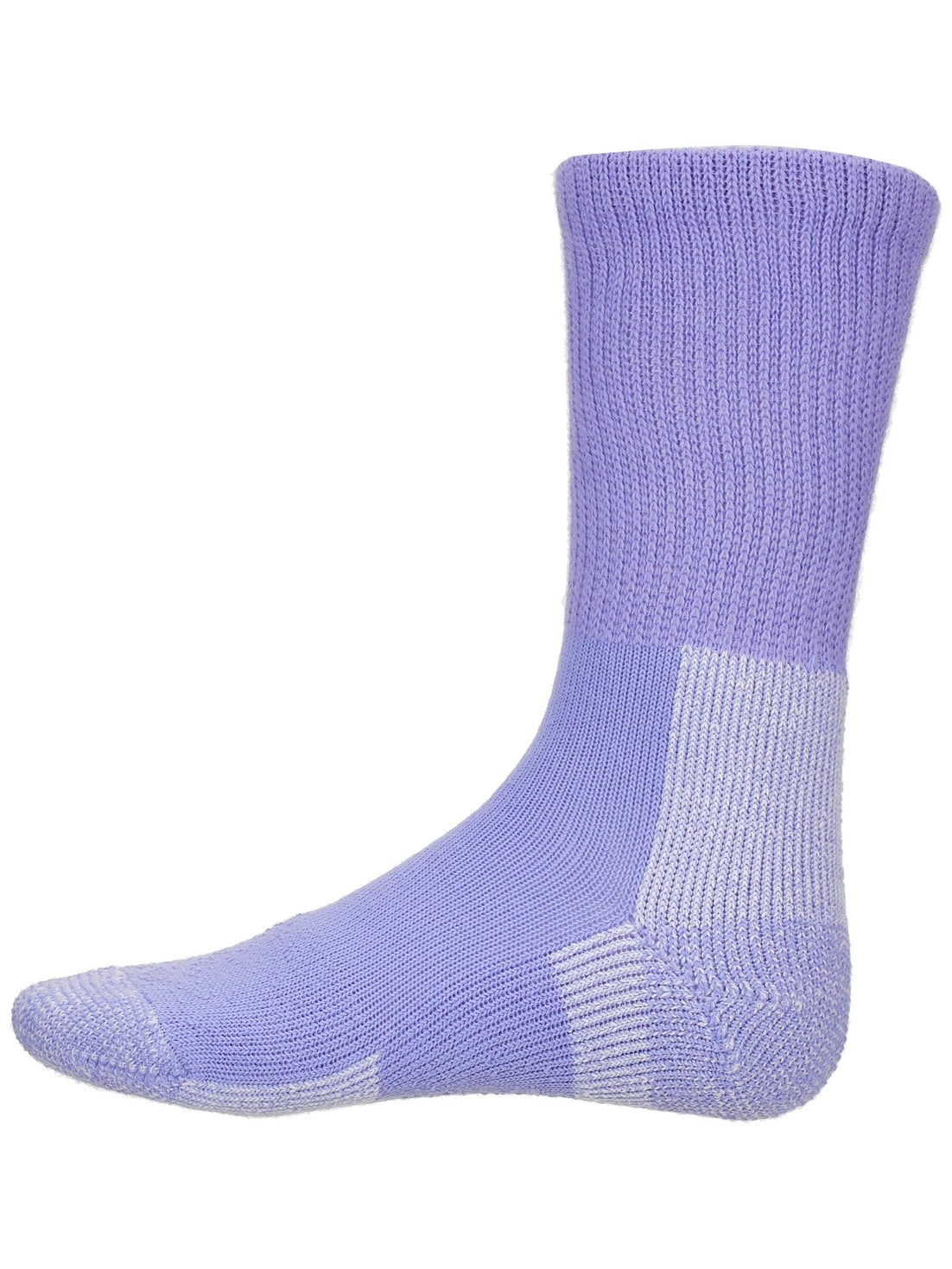 Thorlo Max Cushion Crew Sock Periwinkle | Tennis Warehouse