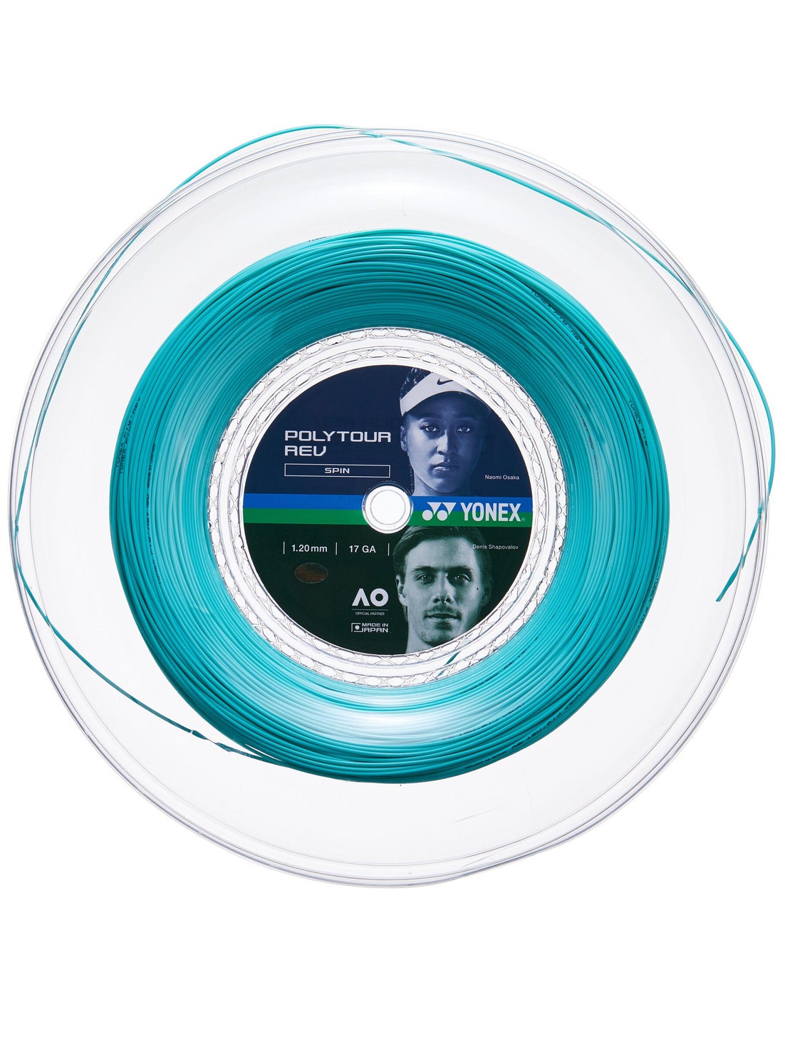 Yonex POLYTOUR REV 17/1.20 String Reel - 660' | Tennis Warehouse