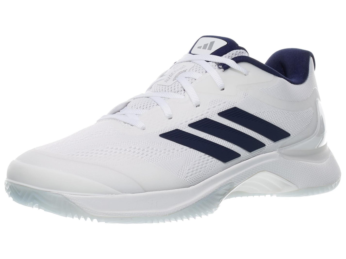 adidas Avacourt 3 Clay White/Dk Blue/Sky Women's Shoes | Tennis Warehouse