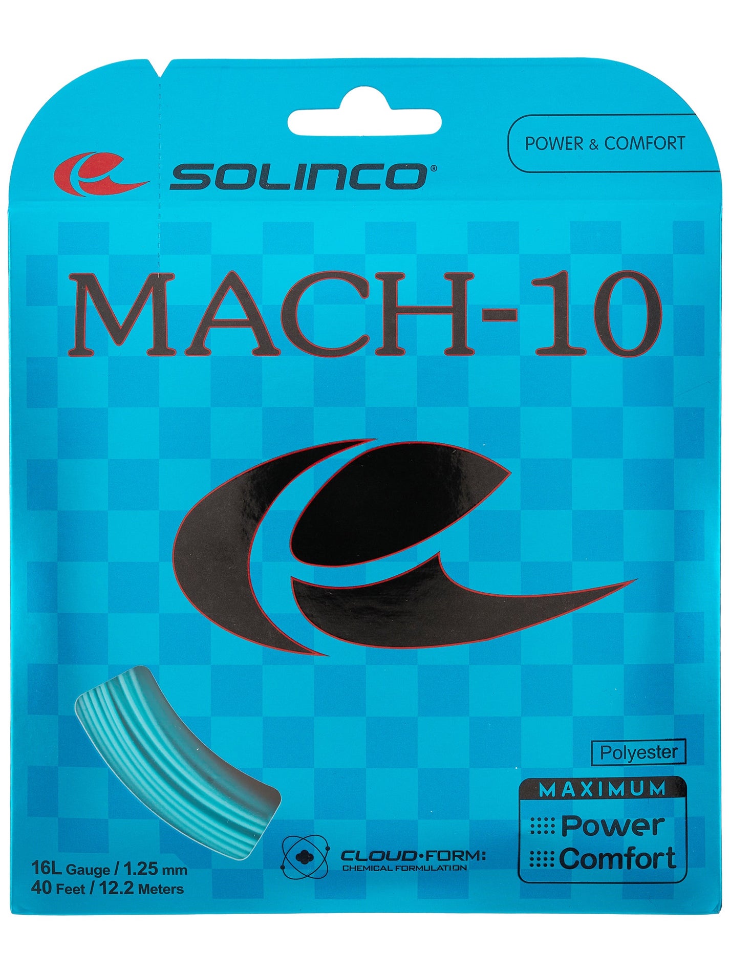 Solinco Mach-10 16L/1.25 String | Tennis Warehouse