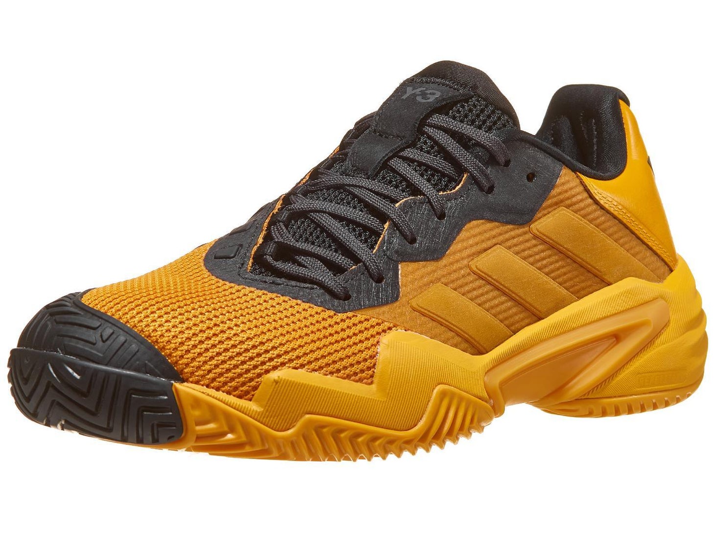 adidas Barricade 13 Y-3 Gold/Black Men's Shoes | Tennis Warehouse