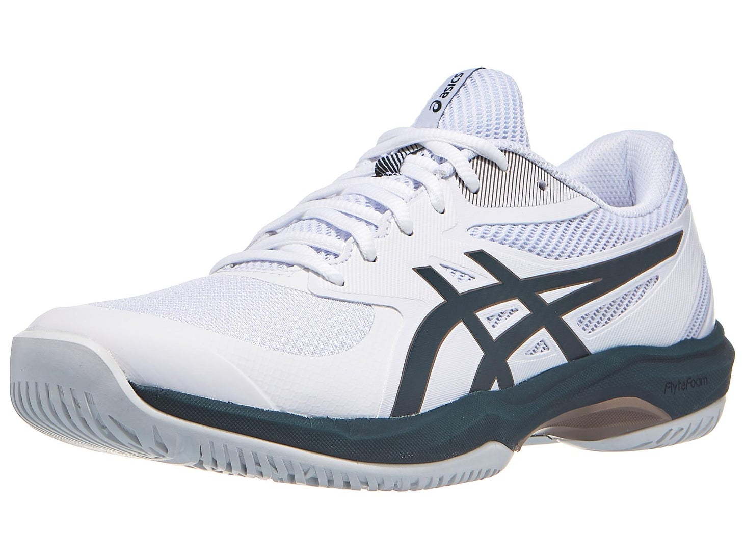Asics Gel Game FF White/Saxon Green Men's Shoes | Tennis Warehouse