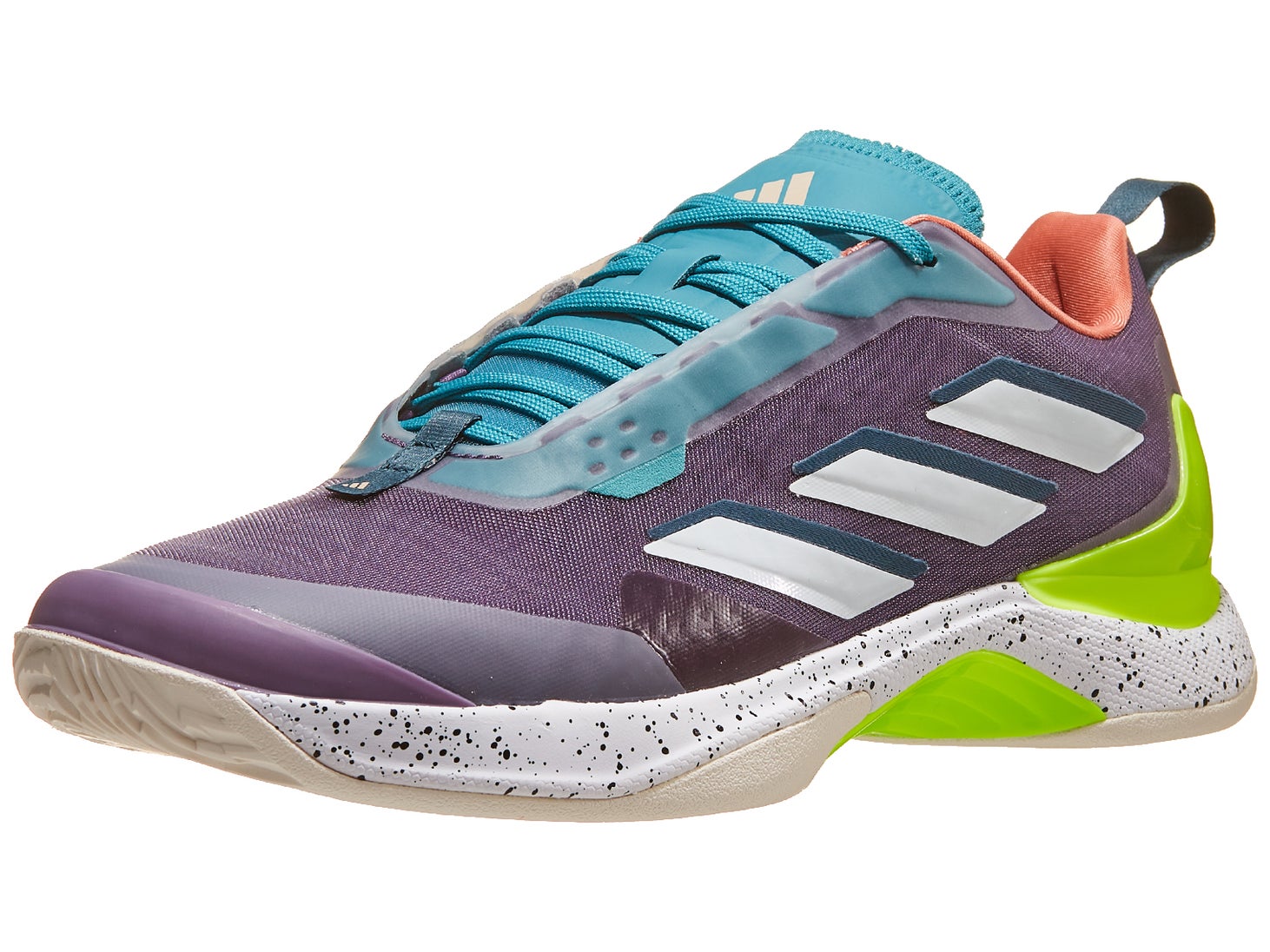 adidas Avacourt Shadow/Violet/Lemon Women's Shoes | Tennis Warehouse
