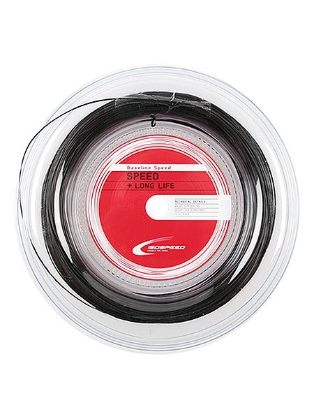 ISOSPEED Baseline Speed 16L/1.25 String Reel - 660' | Tennis Warehouse