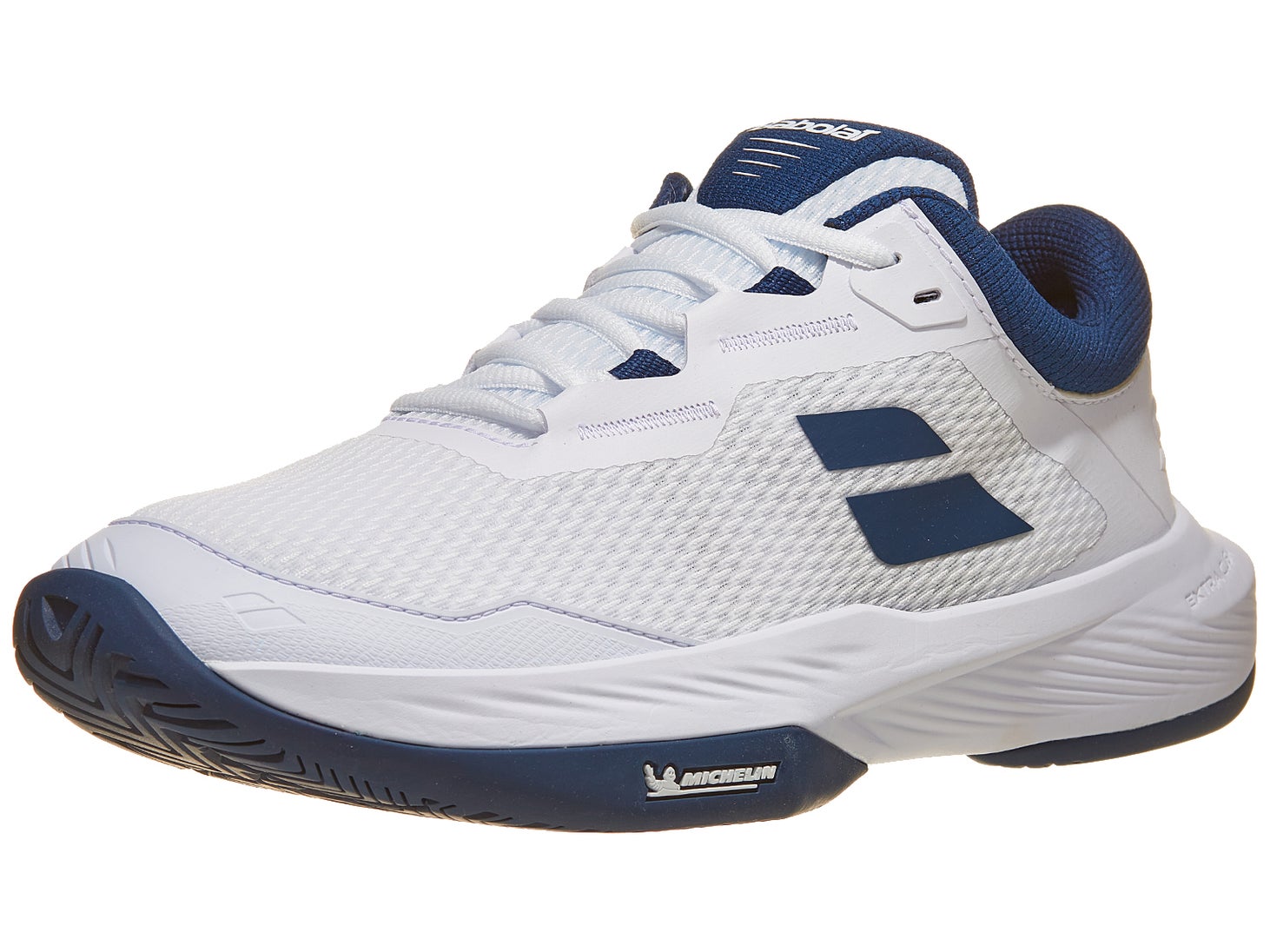 Babolat SFX 4 AC White/Estate Blue Men's Shoes | Tennis Warehouse