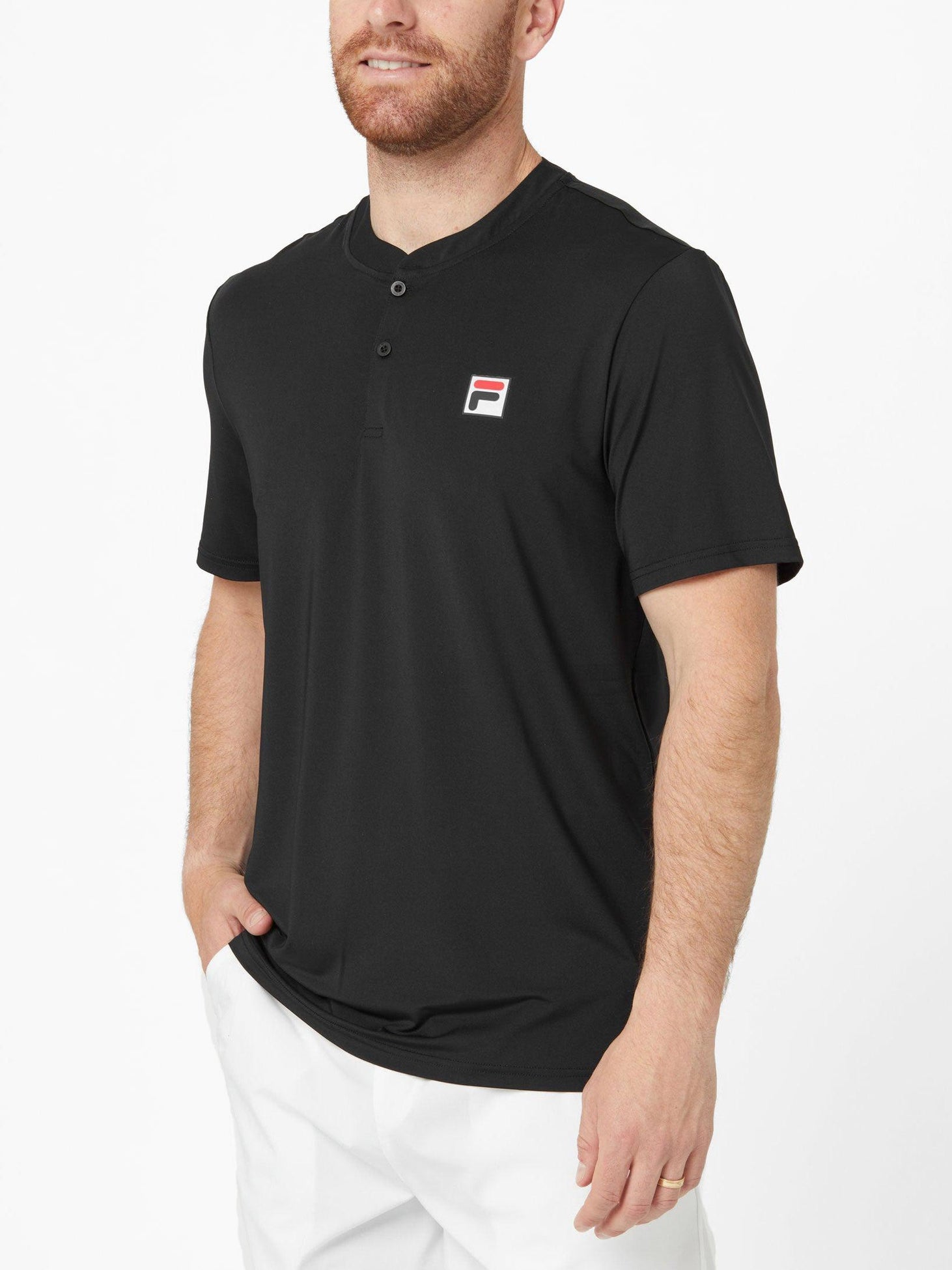 Fila Men's Essentials Henley Top | Tennis Warehouse
