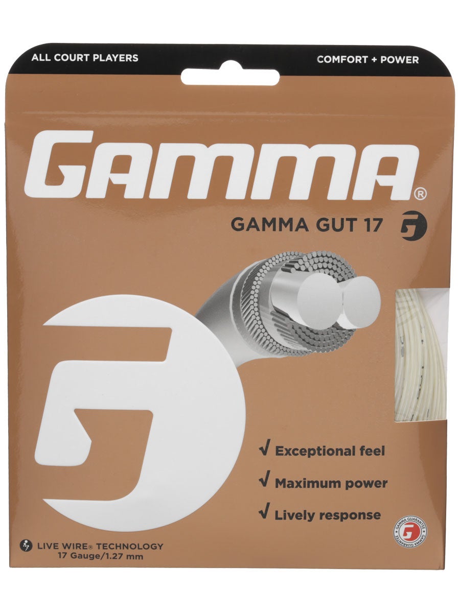 Gamma Gamma Gut 17/1.27 String | Tennis Warehouse