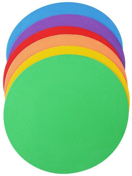 Gamma Rainbow Spots 10" - 6 Pack | Tennis Warehouse