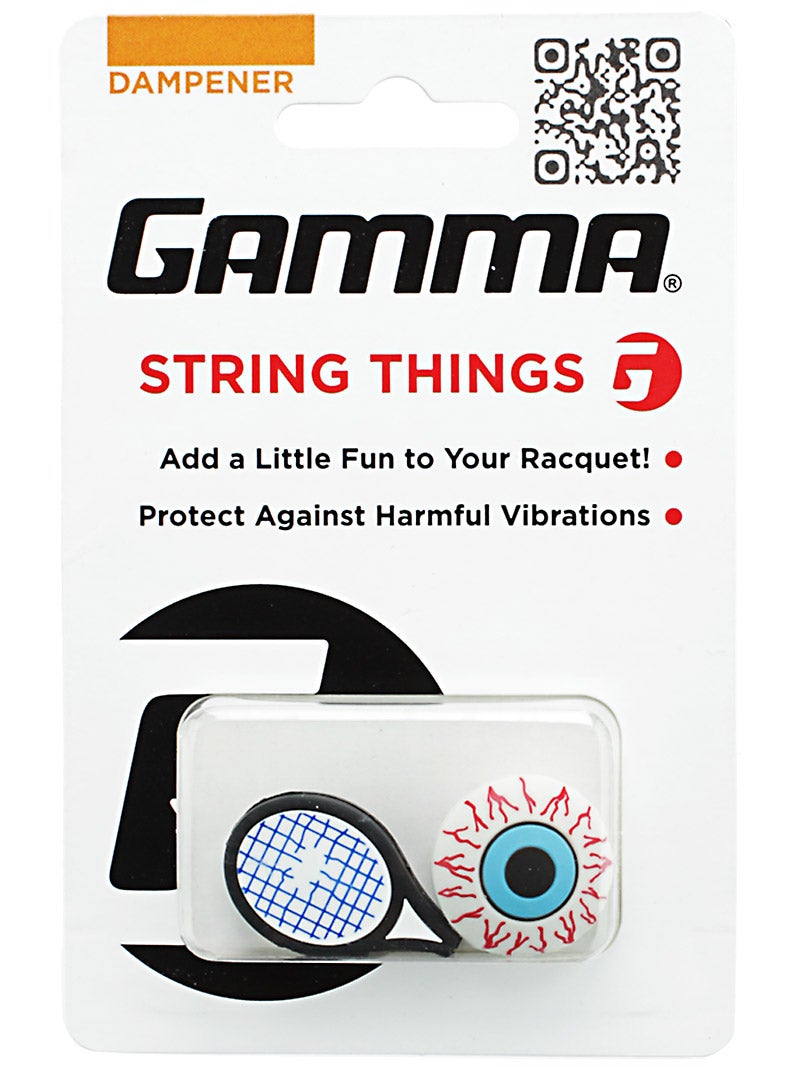 Gamma String Things Dampener 2 pack Broken String Eye | Tennis Warehouse