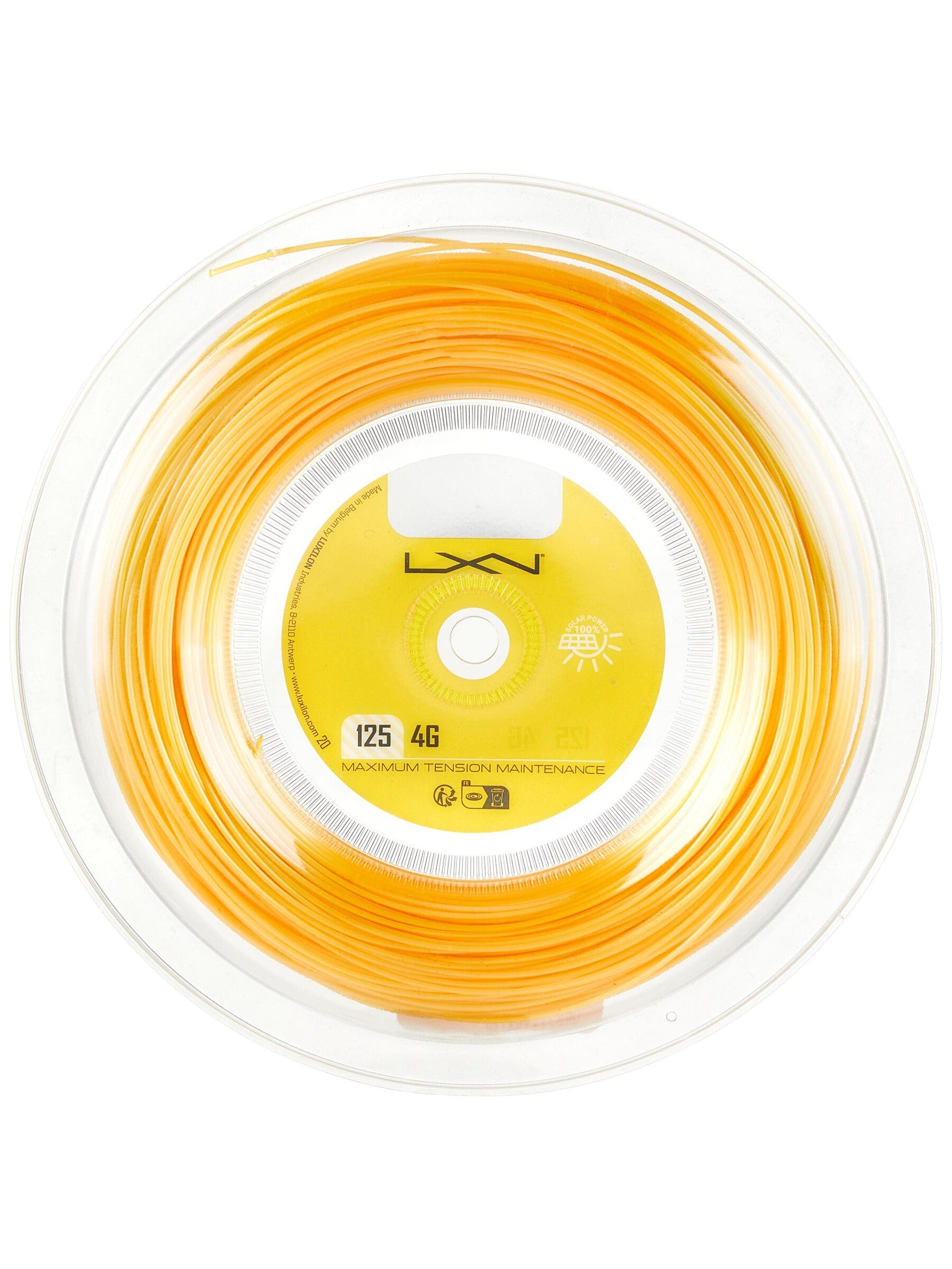 Luxilon 4G 16L/1.25 String Reel - 330' | Tennis Warehouse