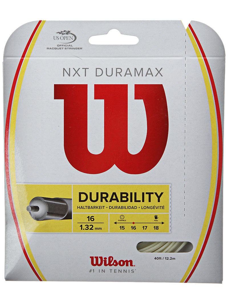Wilson NXT DuraMax 16/1.32 String | Tennis Warehouse