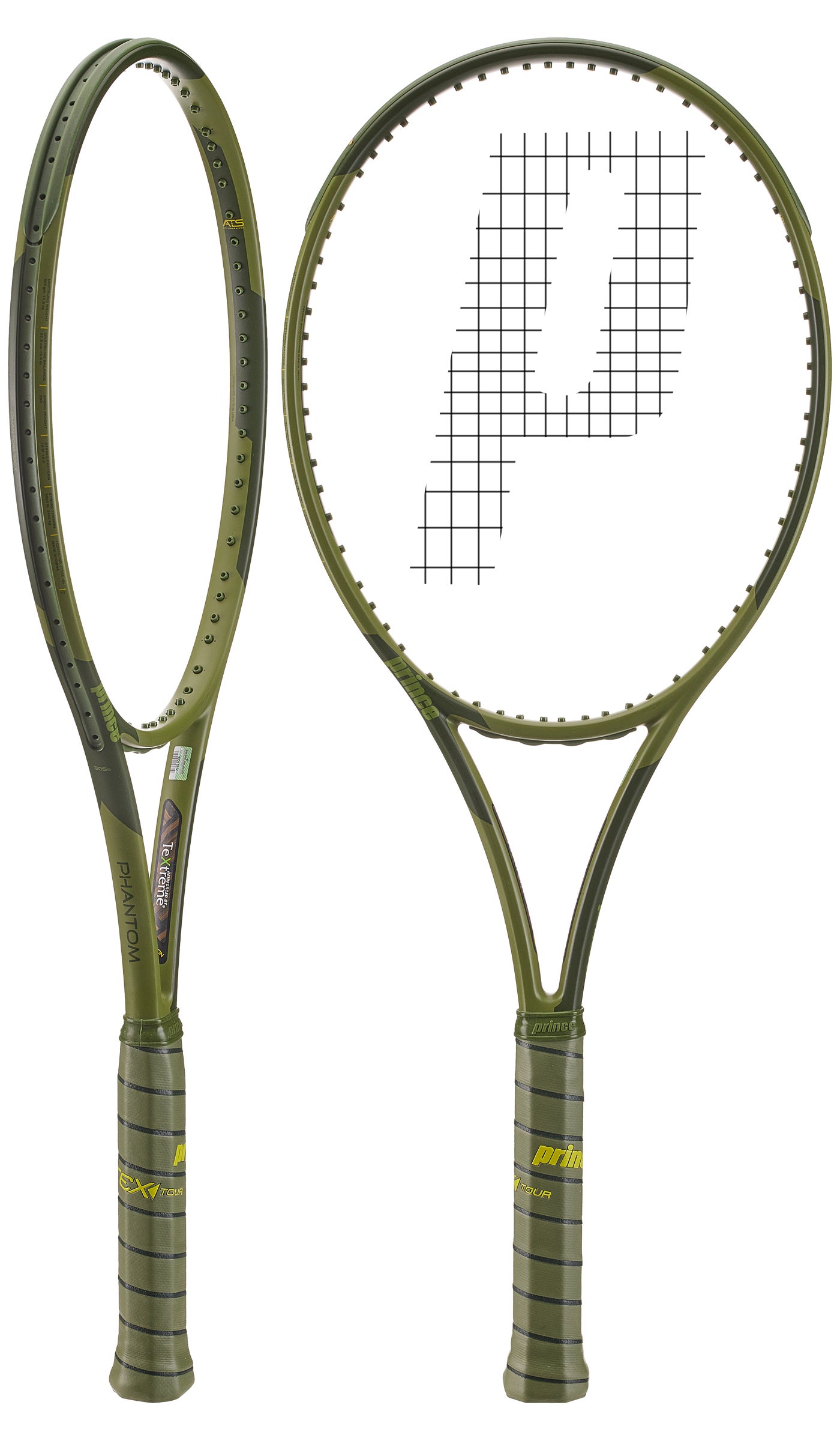 Prince Phantom 100X 305g Racquet 2024 | Tennis Warehouse