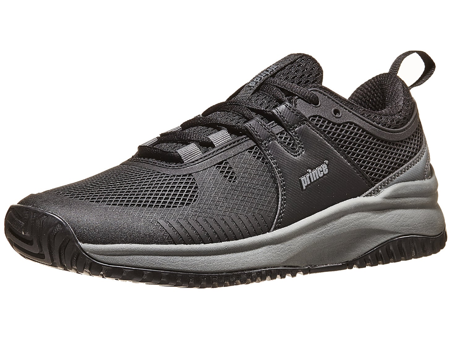 Prince Venom Black/Grey Men's Shoes | Tennis Warehouse