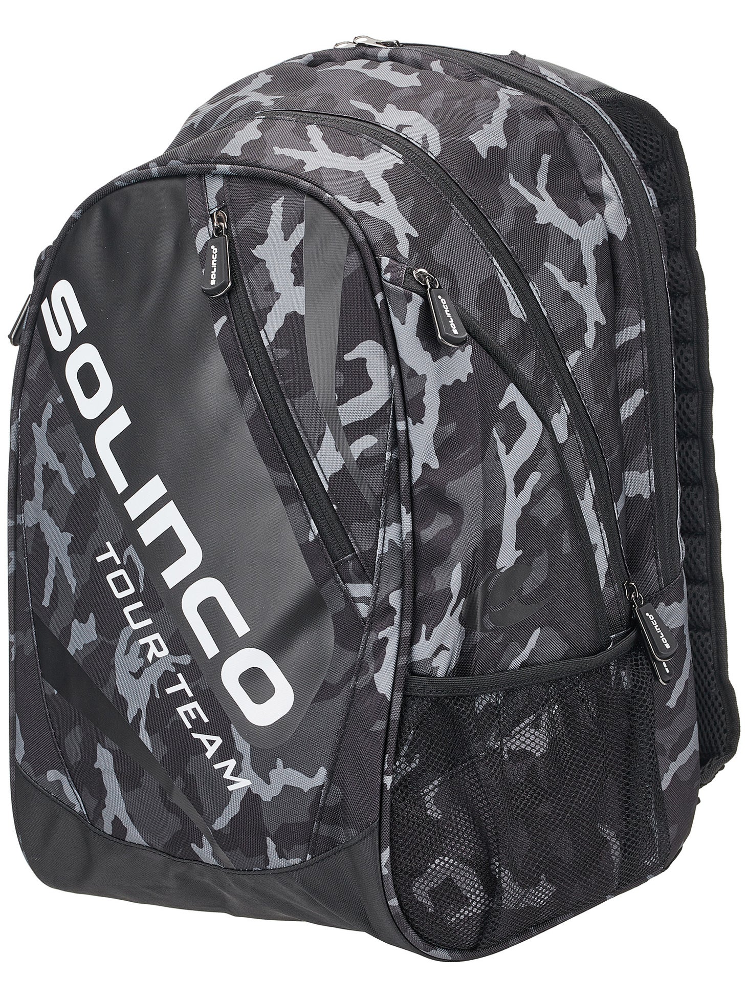 Solinco Black Camo Backpack Bag | Tennis Warehouse
