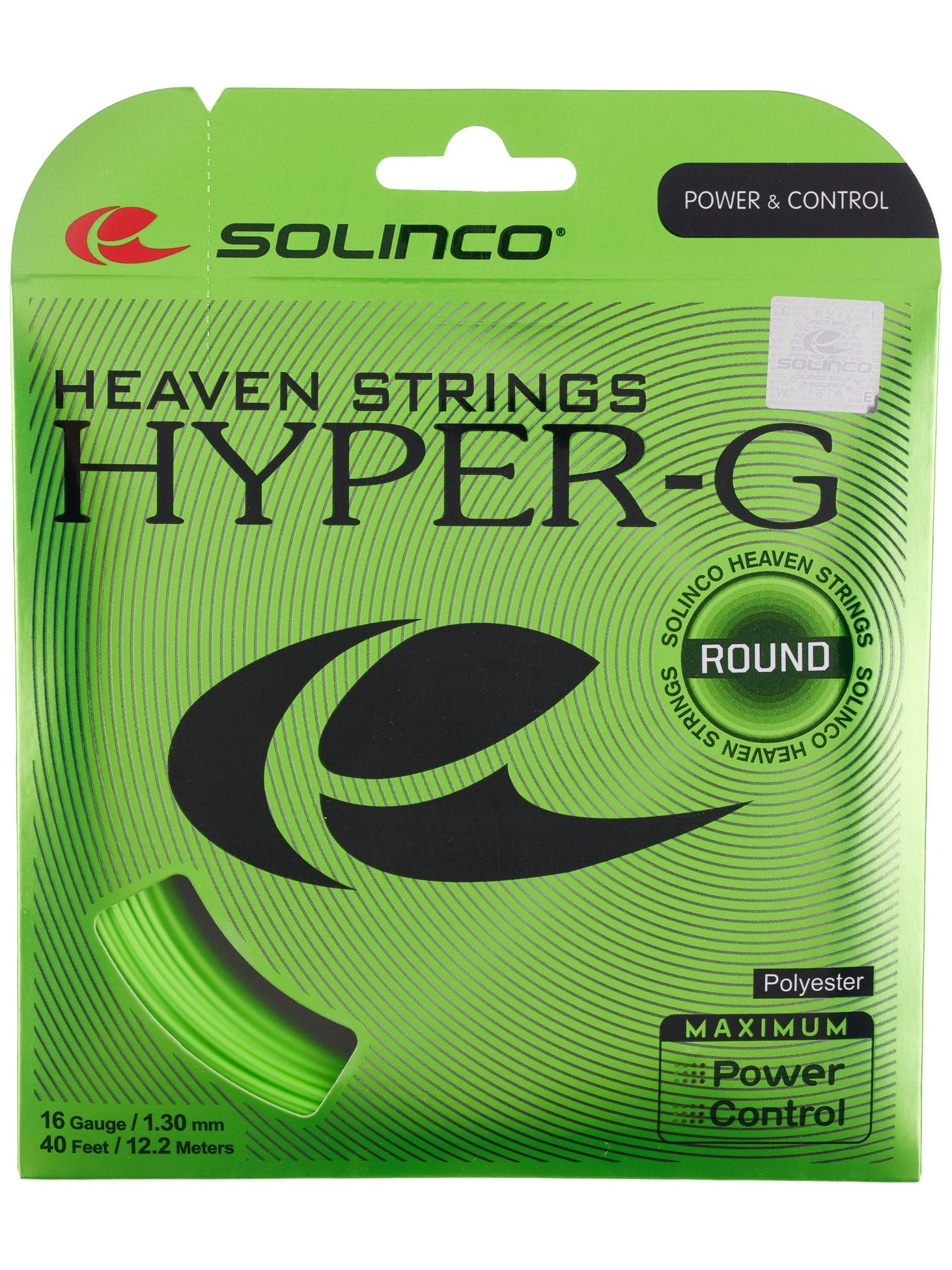 Solinco Hyper-G Round 16/1.30 String | Tennis Warehouse