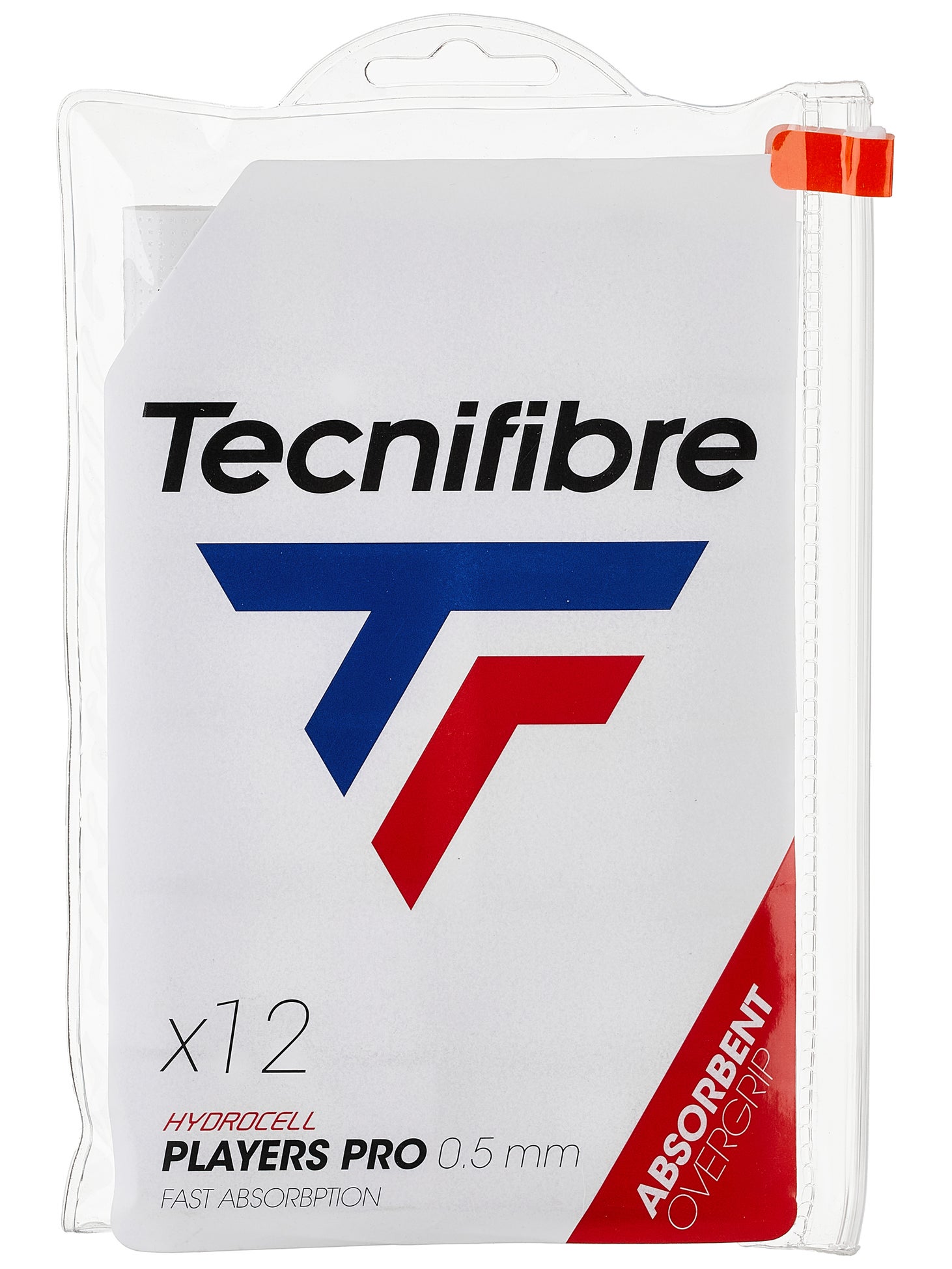 Tecnifibre ATP Pro Players Overgrip 12 Pack White | Tennis Warehouse