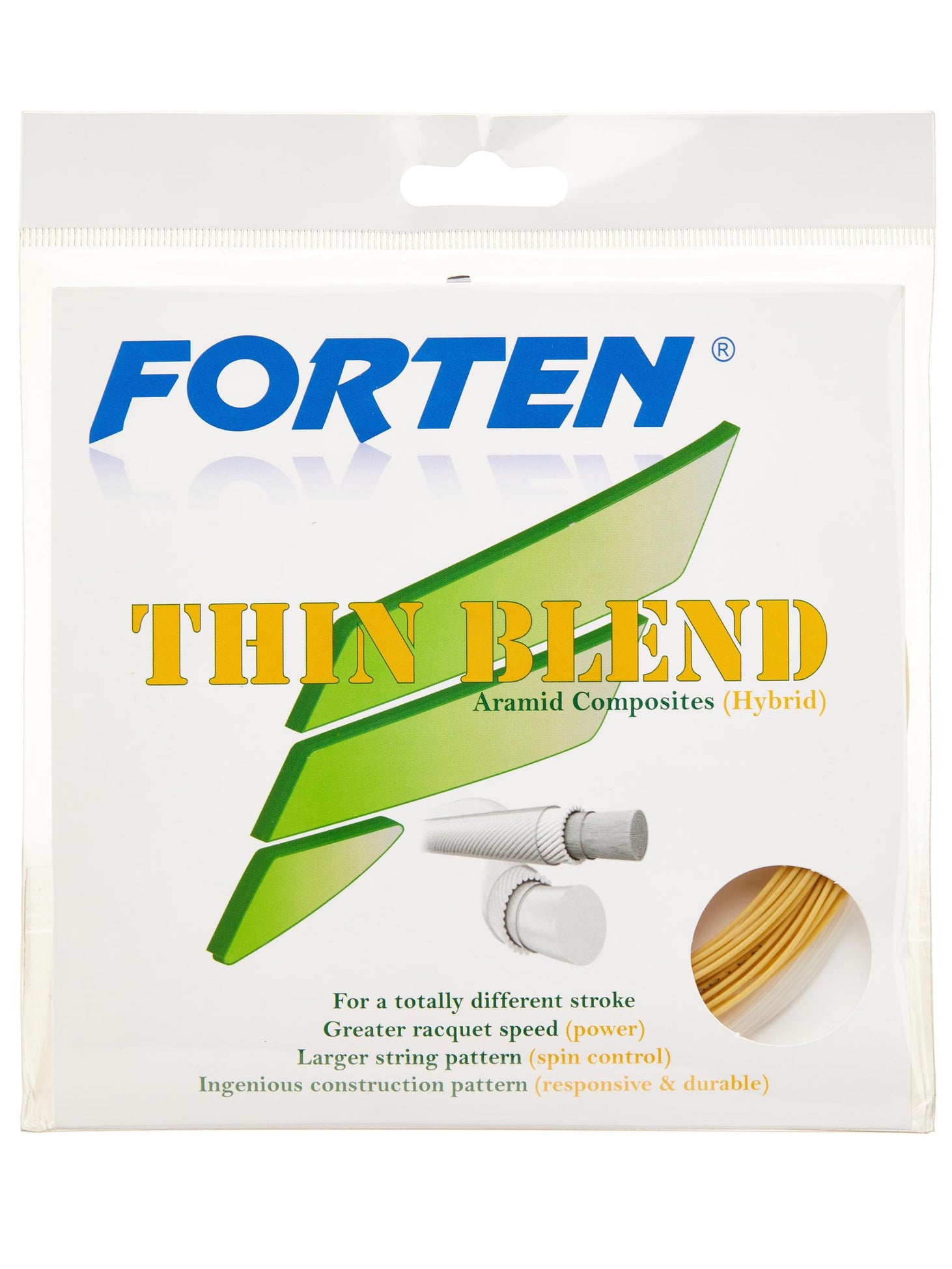 Forten Kevlar Thin Blend String | Tennis Warehouse