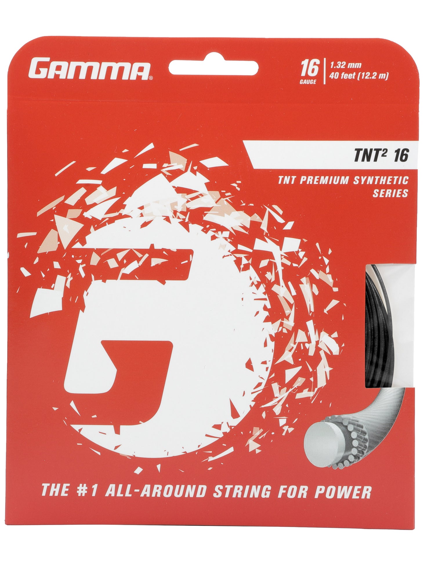 Gamma TNT2 16/1.32 String | Tennis Warehouse