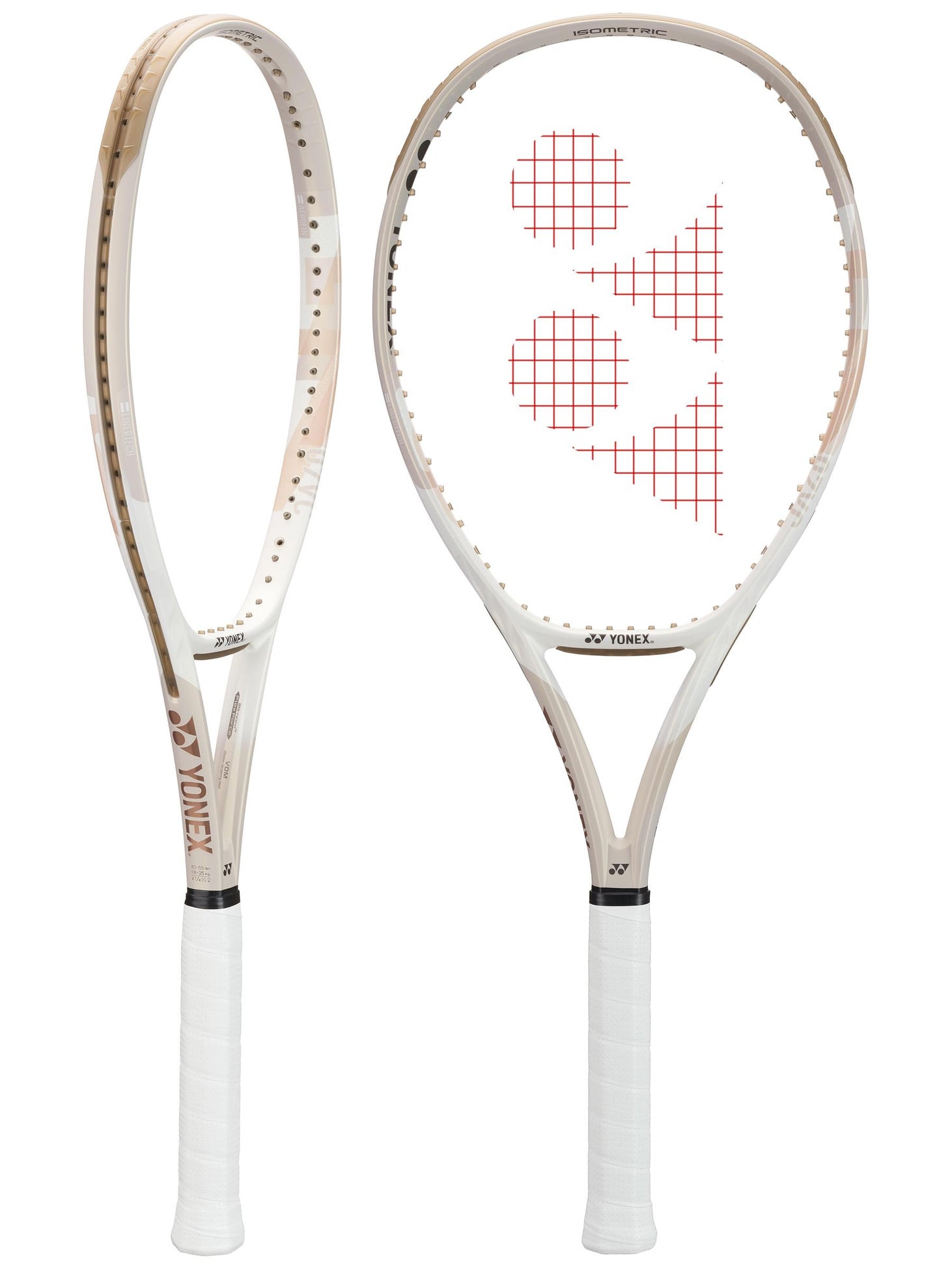 Yonex VCORE 100L Sand Beige Racquet | Tennis Warehouse