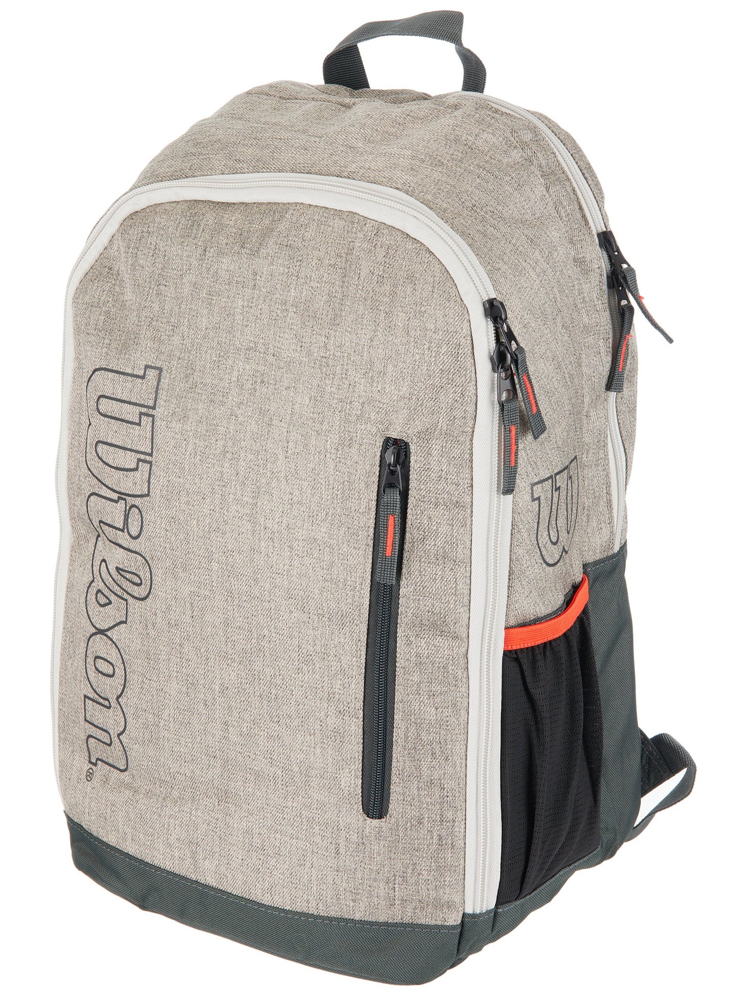 Wilson Team Backpack Bag Heather Grey | Tennis Warehouse