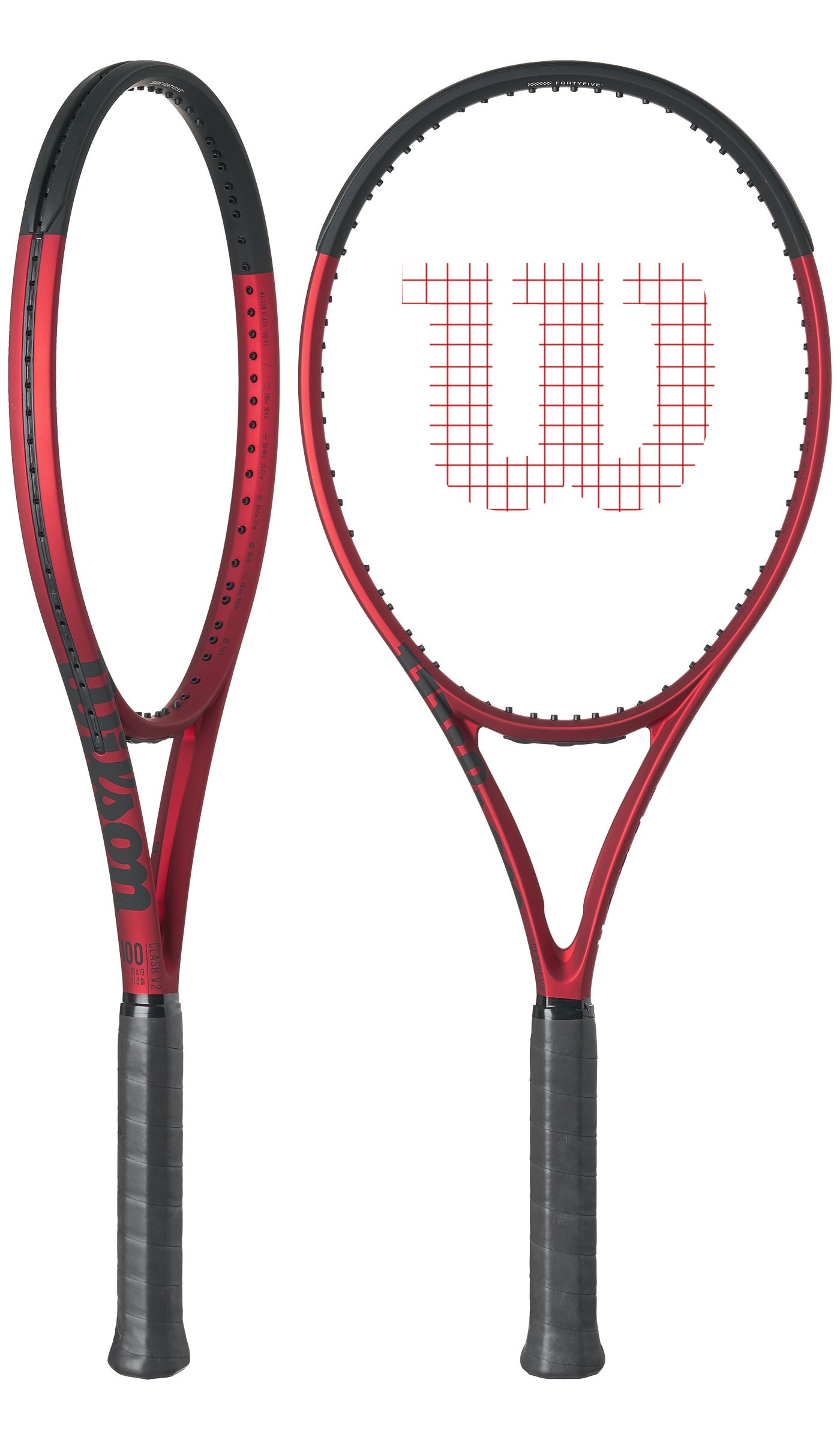 Wilson Clash 100 v2 Racquet | Tennis Warehouse