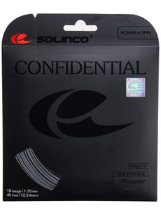 Solinco Confidential 16/1.30 String Review - Tennis Warehouse