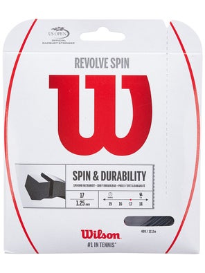Wilson Revolve Spin 17/1.25 String | Tennis Warehouse