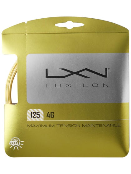 Luxilon 4G 16/1.30 String | Tennis Warehouse