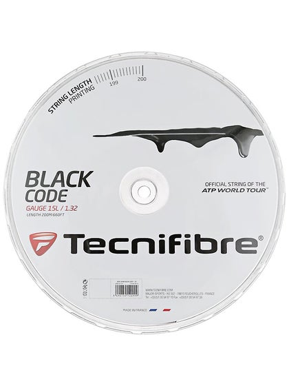 Tecnifibre Black Code Strings - Tennis Warehouse