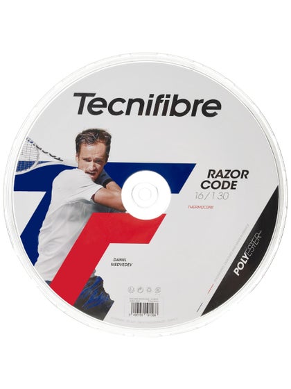 Tecnifibre Razor Code 17/1.25 String White | Tennis Warehouse
